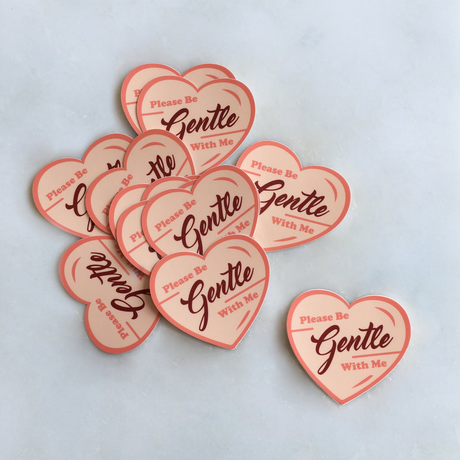 Please Be Gentle With Me Sticker