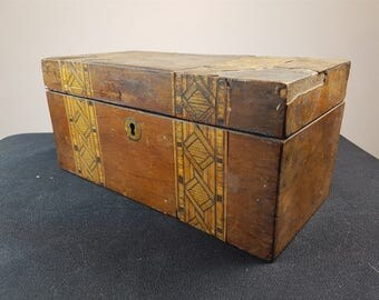 Victorian tea caddy | Etsy