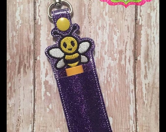 Bee key chain | Etsy
