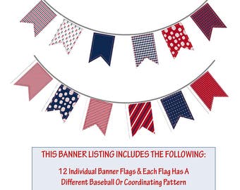 Baseball banner | Etsy