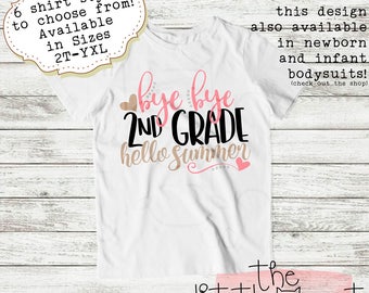 2nd grade shirt | Etsy