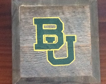 Baylor sign | Etsy