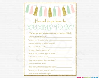 Baby shower games | Etsy