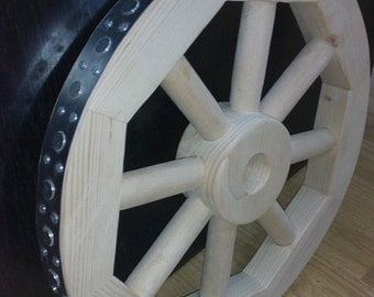 Wooden wagon wheel | Etsy