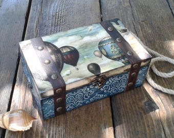 Travel keepsake box | Etsy