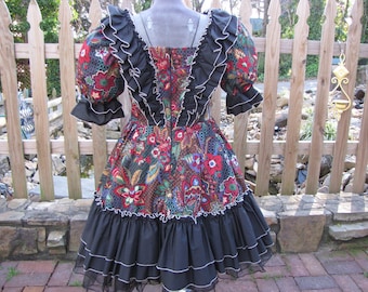 Square dance dress | Etsy