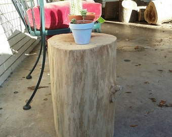 Tree stump table | Etsy