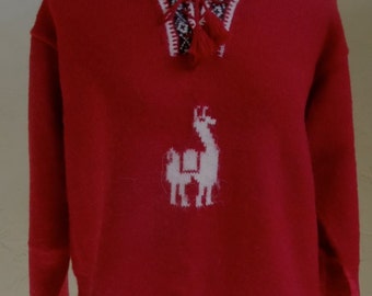 Llama sweater | Etsy