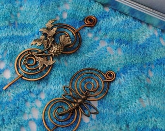 Outlander shawl pin | Etsy
