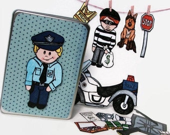 Cops and robbers | Etsy