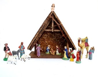 French nativity set | Etsy