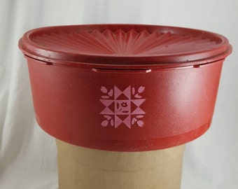 Red tupperware | Etsy