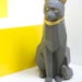 Black Cat Papercraft kit PREMIUM Version with gold