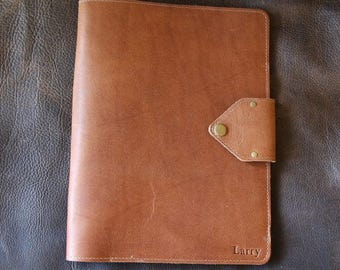 Leather portfolio | Etsy