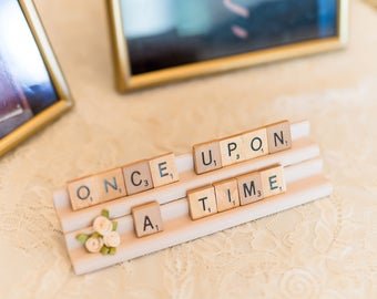 Scrabble sign | Etsy