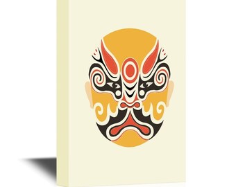 Chinese opera masks | Etsy