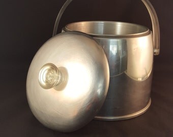 Silver ice bucket | Etsy