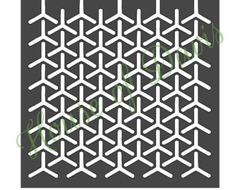 Geometric stencil | Etsy