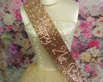 18th birthday sash | Etsy