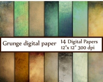 50%OFF Antique Digital Papers: VINTAGE PAPER by ChiliPapers