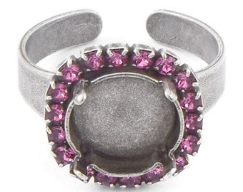 Empty ring settings | Etsy