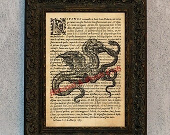 Gothic snakes | Etsy