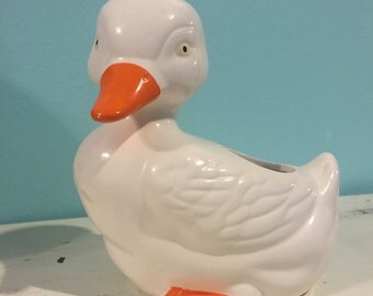 White ceramic ducks | Etsy