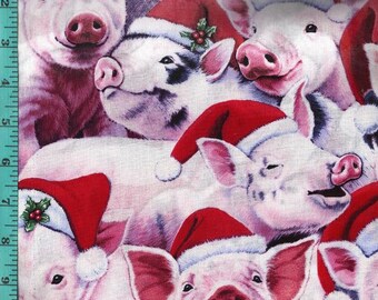 Pig fabric | Etsy