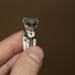 Hand Painted Stoat Ring / Animal Jewerly Stoat Art The