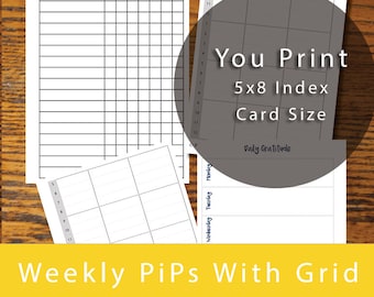 Index card size | Etsy