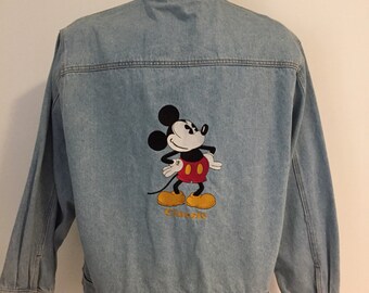 Mickey mouse jacket | Etsy