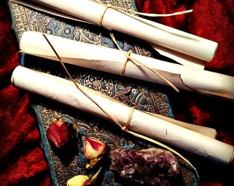 Spell scroll | Etsy