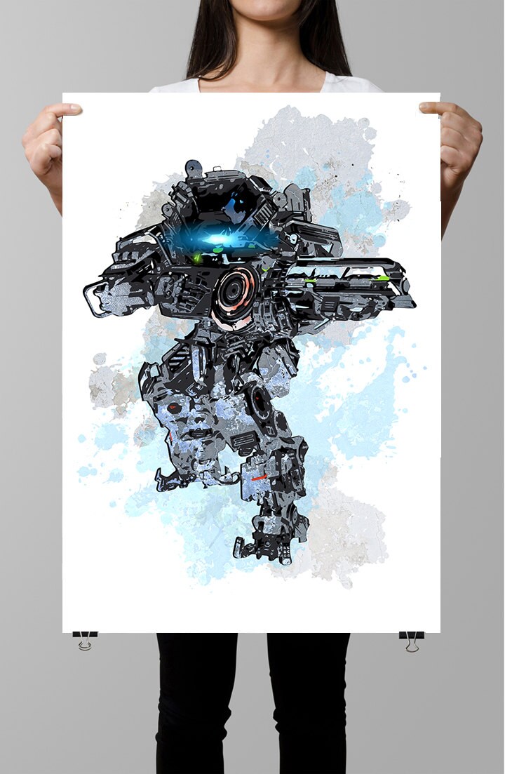 Titanfall 2 Ion Class Fan Art Poster Titan Gamer art