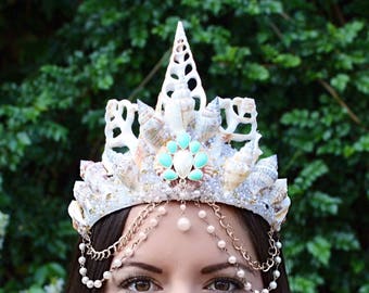 Shell crown | Etsy