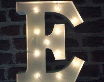 Light up letters | Etsy