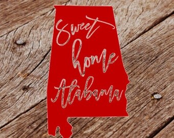 Alabama decal | Etsy