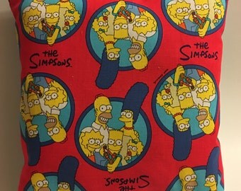 Unique simpsons pillow related items | Etsy