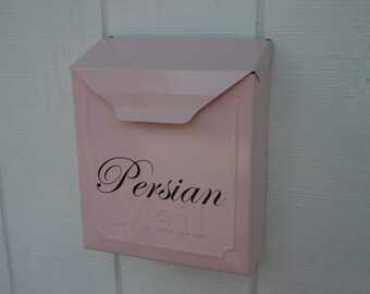 Pink mailbox | Etsy