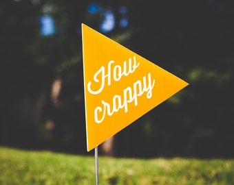 Dog poop flag | Etsy