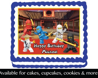 Ninjago cake topper | Etsy