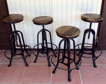 Vintage bar stool | Etsy