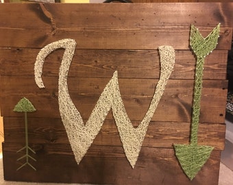 String art letters | Etsy