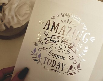 Do something amazing | Etsy