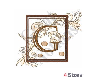 Fancy letter g | Etsy