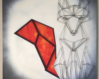 Fox string art | Etsy
