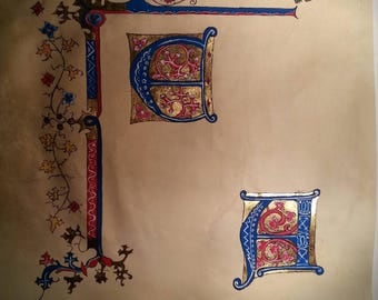Medieval letter | Etsy