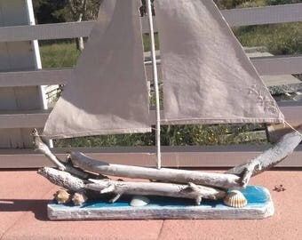 Sailboat centerpiece | Etsy