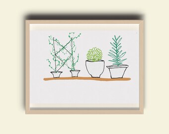 Plants print