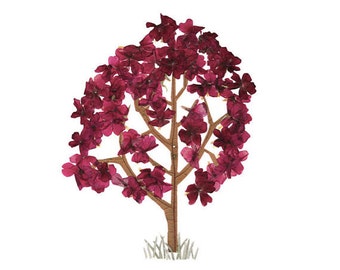 Plantable paper pressed flower art seed bombs by PulpArt on Etsy