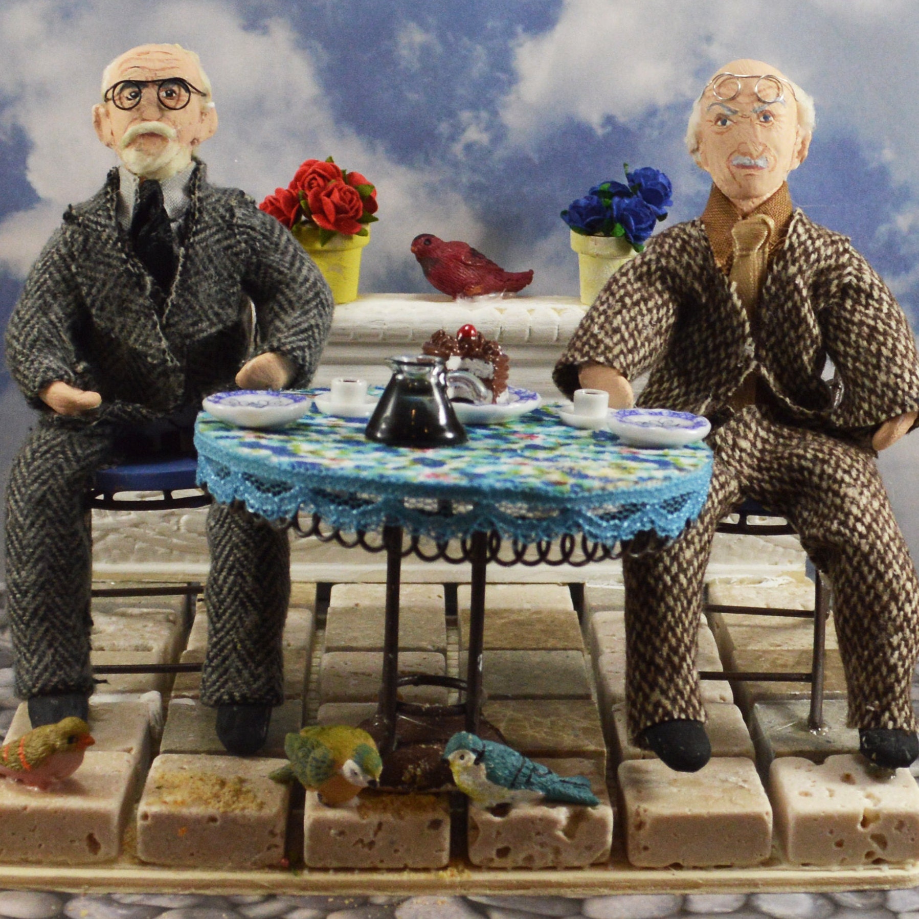 All Kinds of People in Unique Miniature Form by UneekDollDesigns